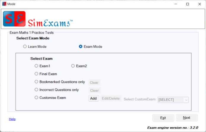 Computer Based Test (CBT) Exam Engine Screen-How to use -Exam Modes
